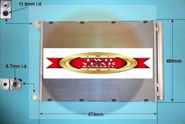 CONDENSER AIR CON RADIATOR MERCEDES AMG GT/GT S C190 OE A0995000454 ...