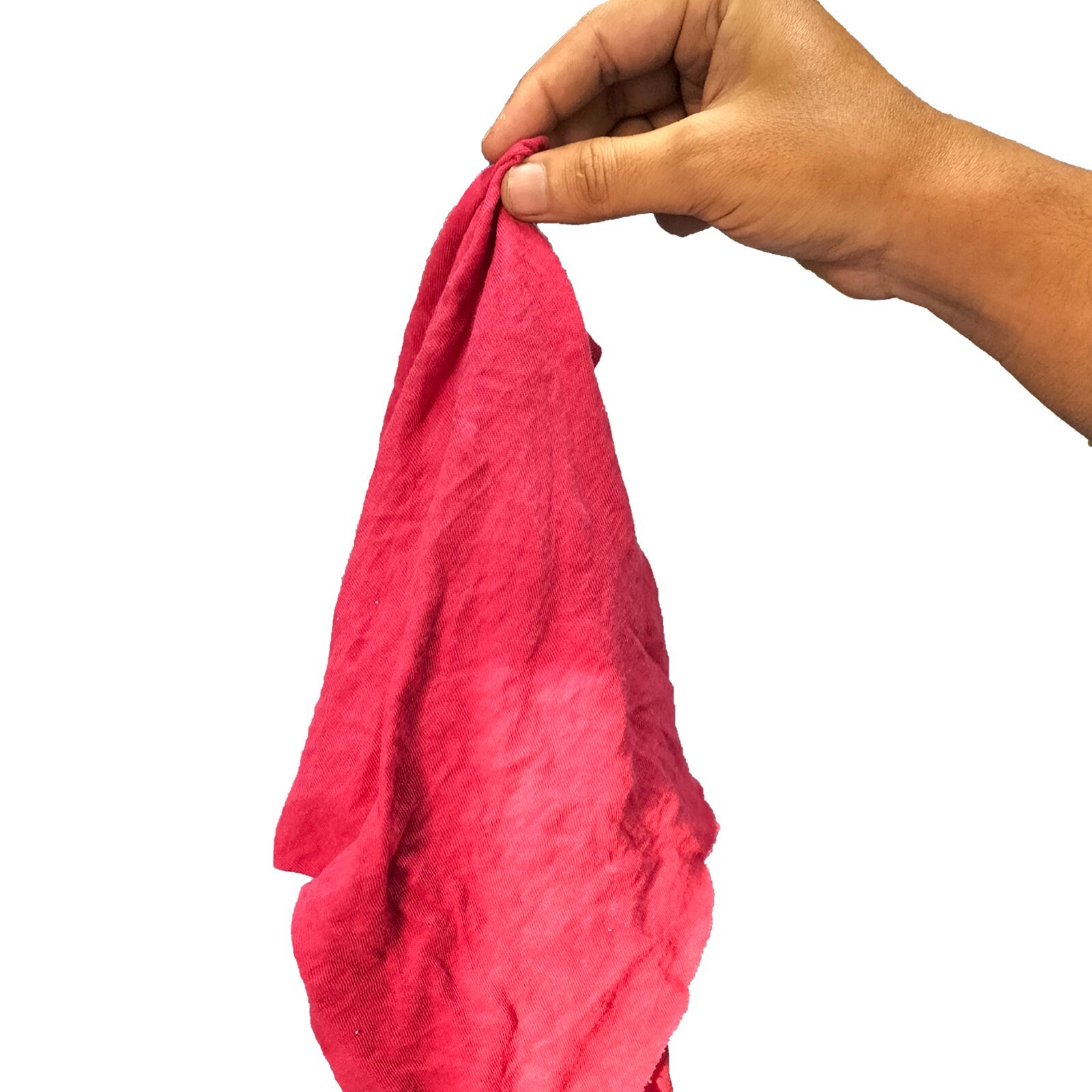 Colored Recycled T-Shirt Rags 6- 25lb Compressed Bags - 150lbs | eBay