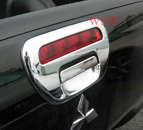 CHROME TAILGATE HANDLE COVER MITSUBISHI TRITON L200 2006 2007 2008 2009 ...