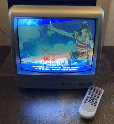 Magnavox CD130MW8 13" CRT TV/DVD Combo for Retro Gaming with Remote | eBay