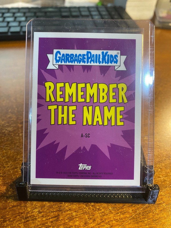 Semi Colin Garbage Pail Kids Chrome 7 Remember The Name Short Print A ...