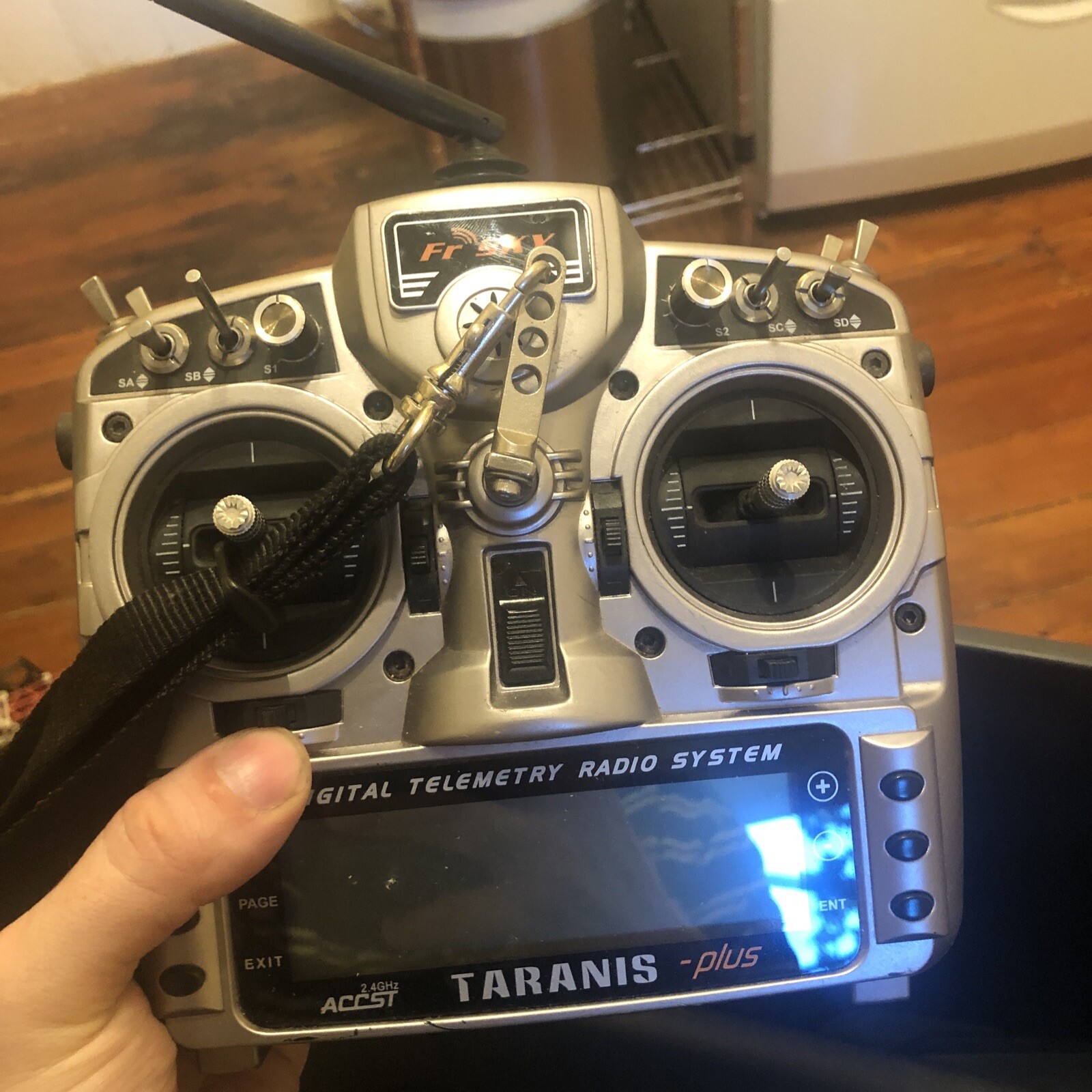 FrSky Taranis X9D Plus 2.4Ghz ACCST Digital Telemetry Radio System ...