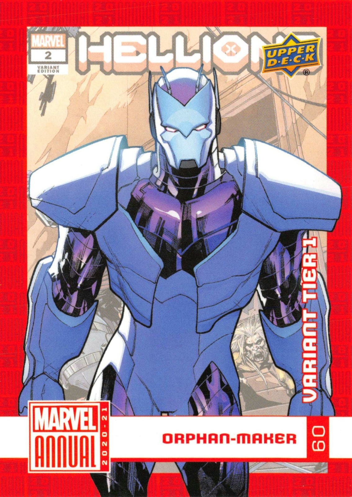 ORPHAN-MAKER / Marvel Annual 2020-21 (UD 2022) BASE Card #60 - VARIANT ...