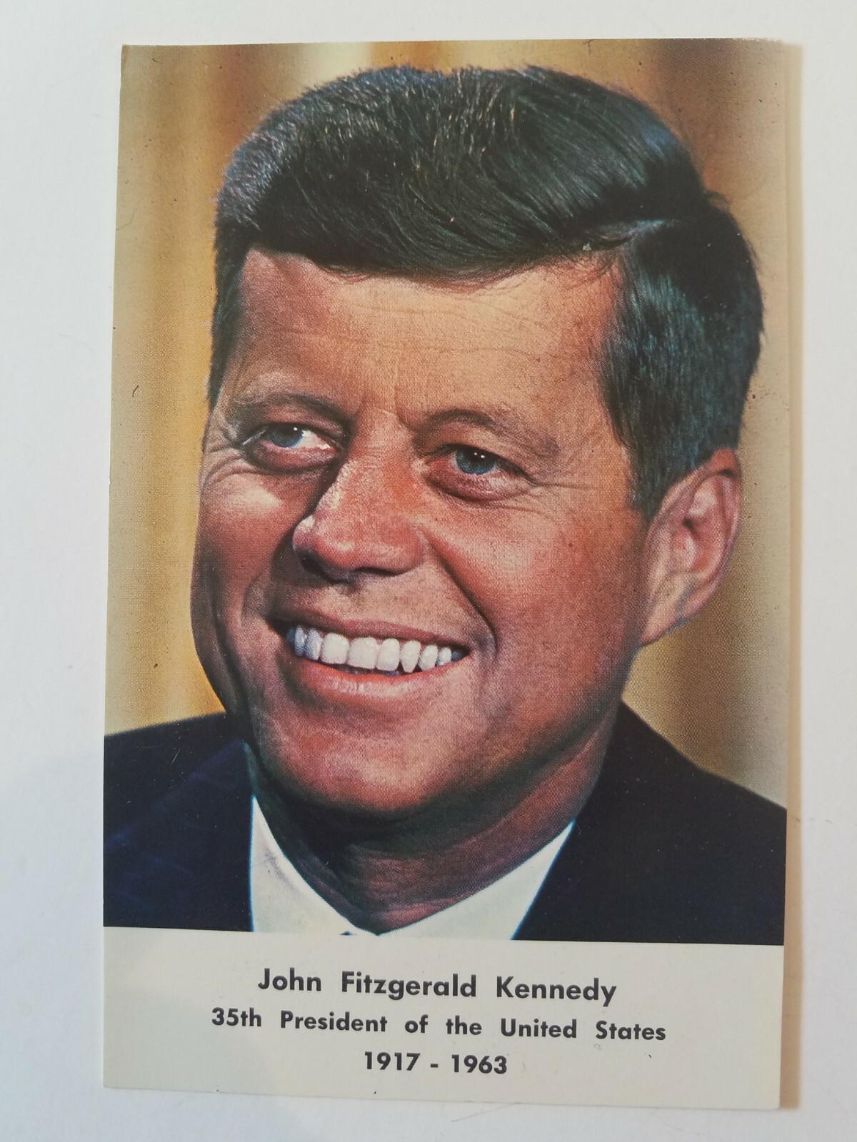 Vintage Postcard In Memoriam John F Kennedy 35th President 1917-1963 ...