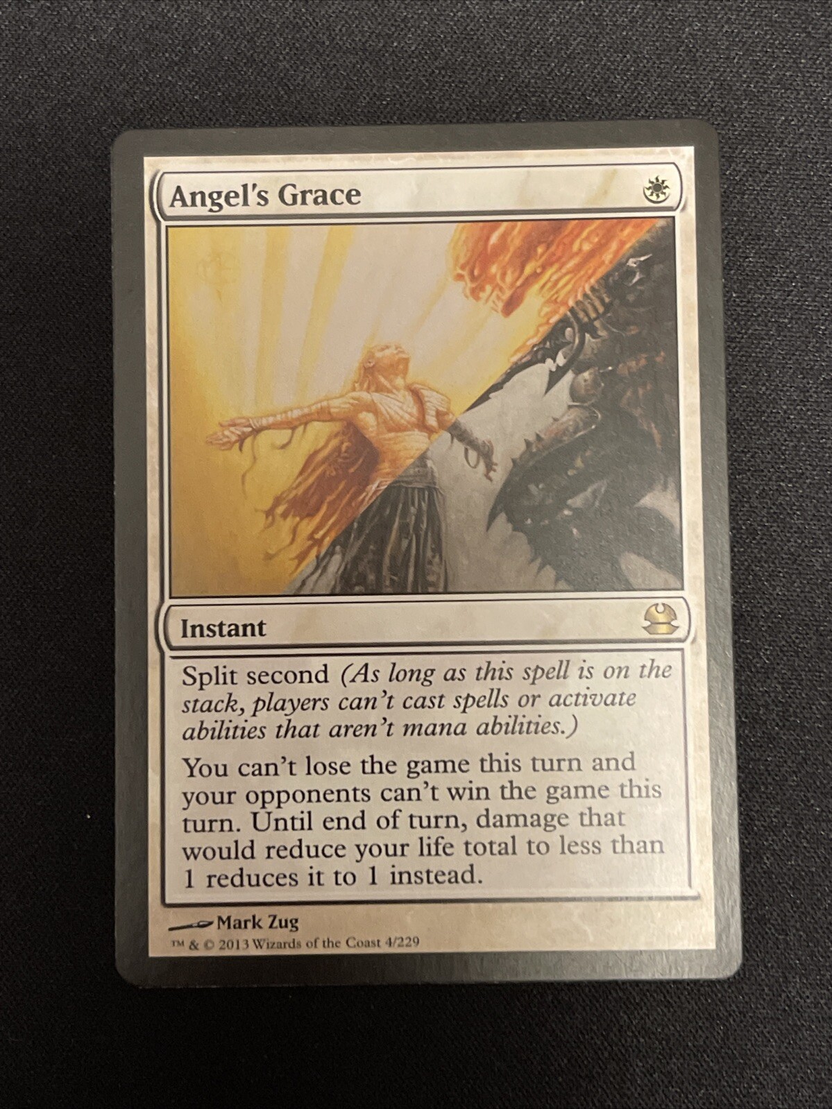 MTG Angel's Grace Modern Masters 4/229 Regular Rare NM magic | eBay