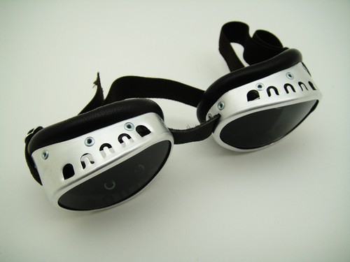 NEW UV CLASSIC SNOW ALPINE ARCTIC SKI ALLUMINIUM GOGGLES RETRO VTG ...