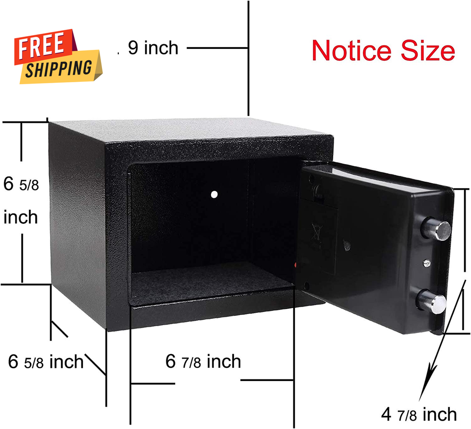Digital Security Safe Box, Key Keypad Lock, Home Office Hotel Business ...