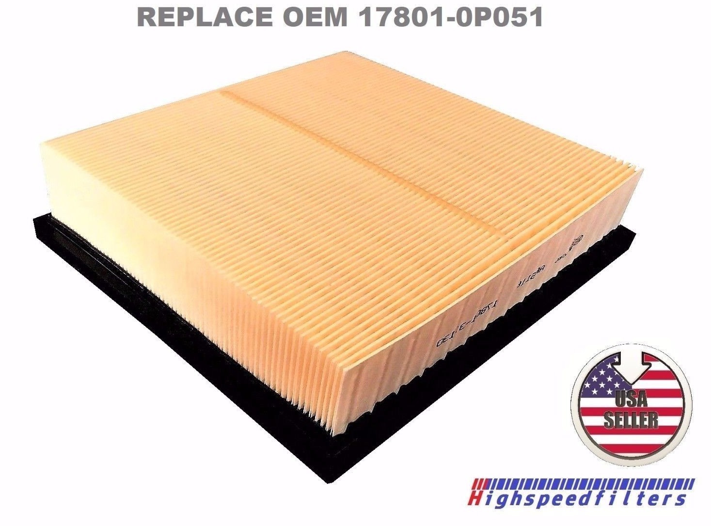 PREMIUM AIR FILTER For NEW CAMRY SIENNA HIGHLANDER 3.5L Replace 17801 ...