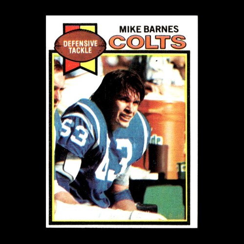 Mike Barnes 1979 Topps Baltimore Colts #398 R311A 2 | eBay