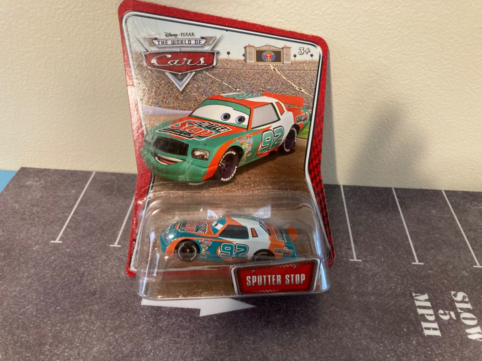 Mattel Disney Pixar Cars 1 2 3 1:55 Diecast - No. 92 Sputter Stop