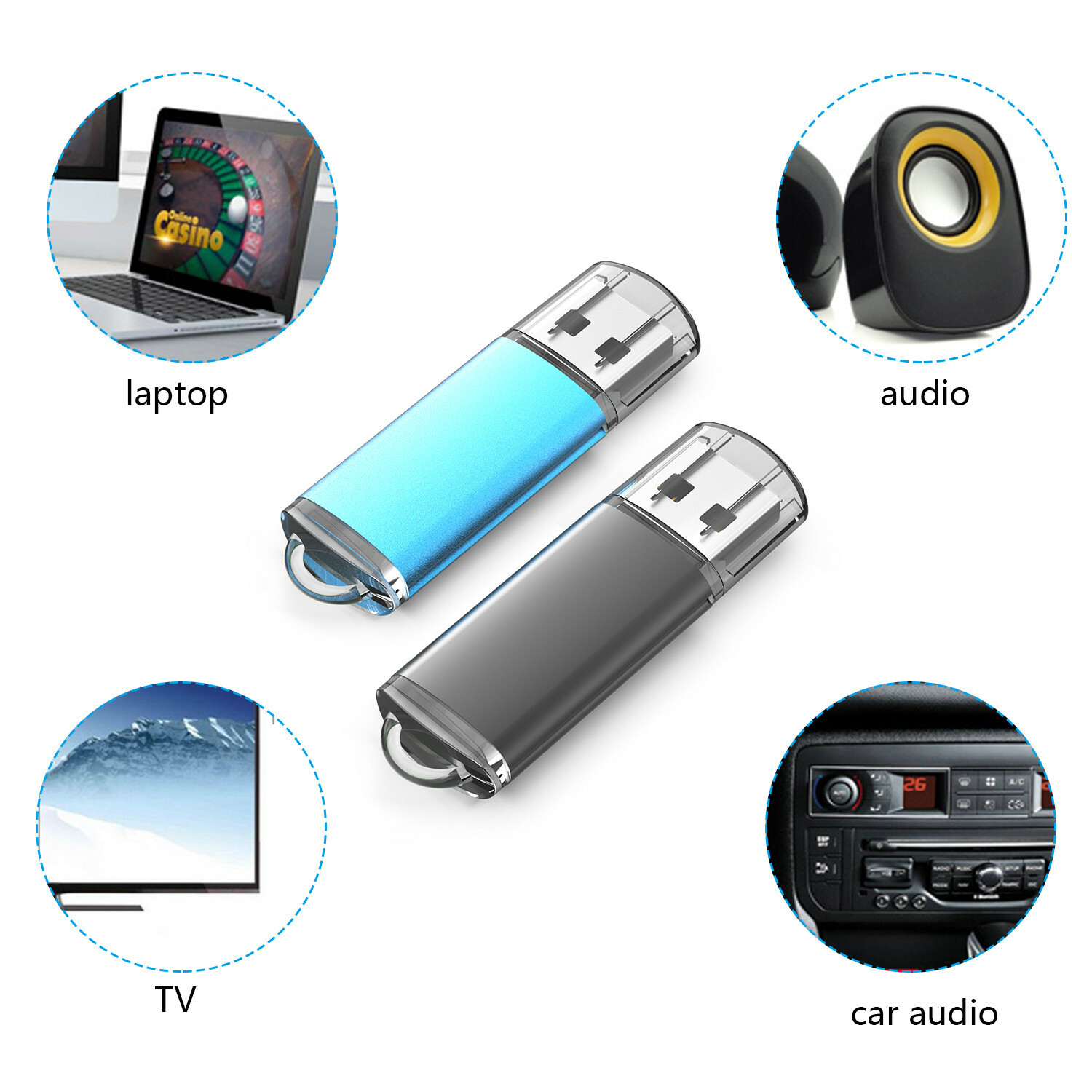 10 Pack 1G 2G 4G 8G 16G 32G Memory Sticks USB Flash Drives USB Sticks U ...