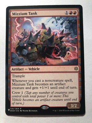 1x Mizzium Tank *** MTG The List NM | eBay Australia