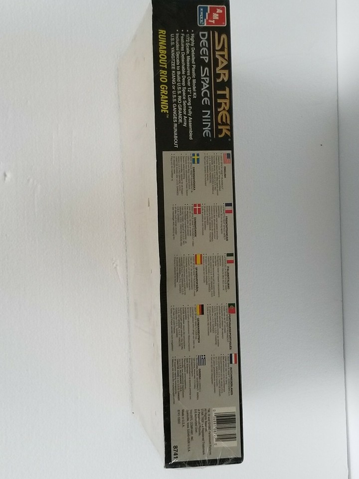 Star Trek Deep Space Nine Runabout Rio Grande Model Kit AMT/ERTL #8741 ...