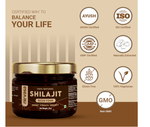 Pure 100% Himalayan Shilajit, Soft Resin, Organic, Extremely Potent ...