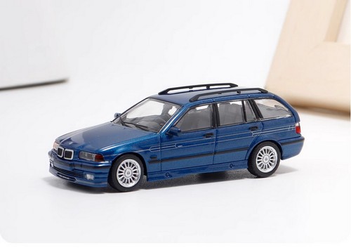 Mortal 1/64 Scale BMW E36 ALPINA B8 Blue Diecast car Model Toy ...