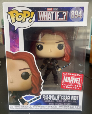 POST-APOCALYPTIC BLACK WIDOW MARVEL WHAT IF 2021 FUNKO POP #894 ...