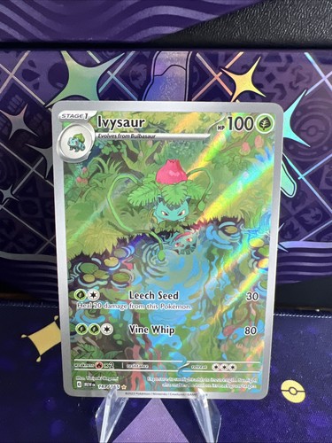 Ivysaur 167/165 Pokemon TCG Sv: Scarlet & Violet 151 Holo Illustration ...