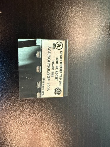 GE Spectra Rating Plug SRPG400A175 175 amp for 400 amp Frame | eBay