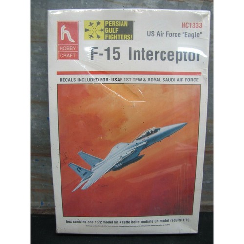 Hobbycraft F-15 Interceptor 1/72 scale Model Kit NOS | eBay