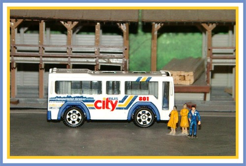 2004 Matchbox _ HO Scale _ City Bus _ (#801) | eBay