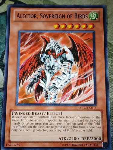 Yu-Gi-Oh Alector Sovereign of Birds TU06-EN011 Rare Near Mint | eBay