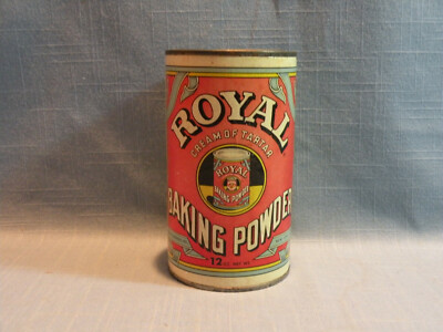 ROYAL BAKING POWDER CONTAINER, VINTAGE, 1963 | eBay