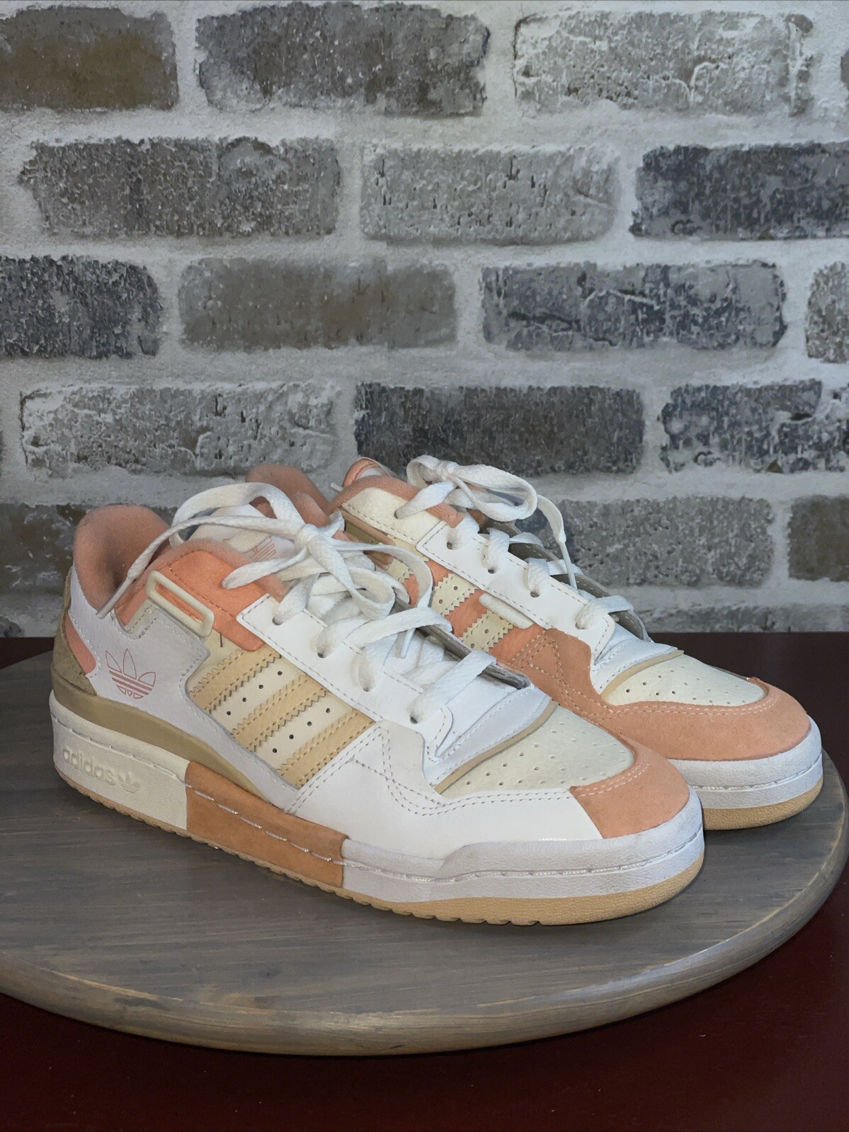 adidas Forum Low Exhibit Cream Halo Amber 2021 Size 6… - Gem