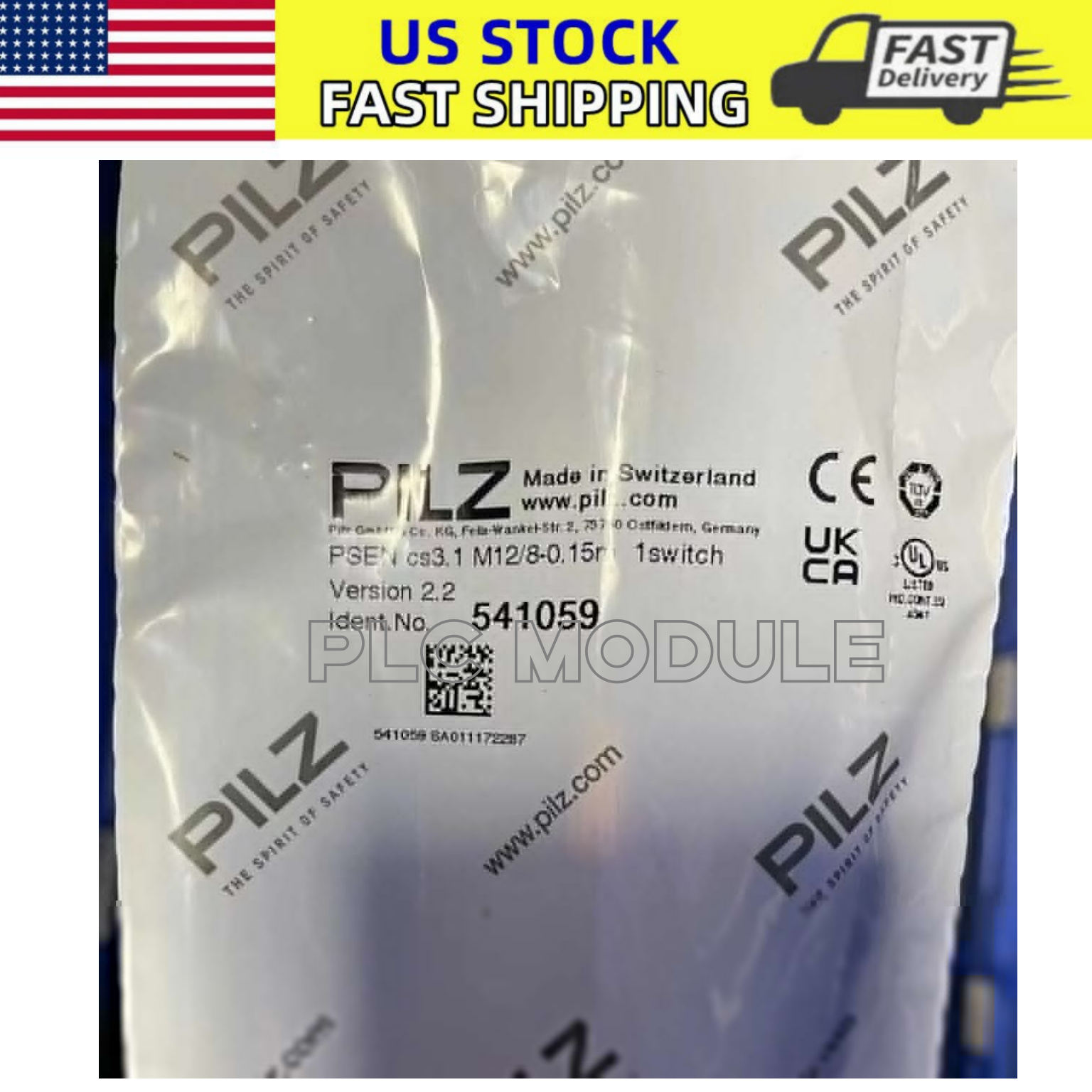 1pcs New PILZ 541059 PSEN cs3.1 M12/8-0.15m 1switch Fast Shipping | eBay