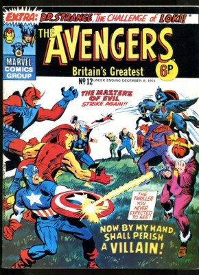 Avengers--#12--1973--COMIC BOOK--Marvel--FN | eBay