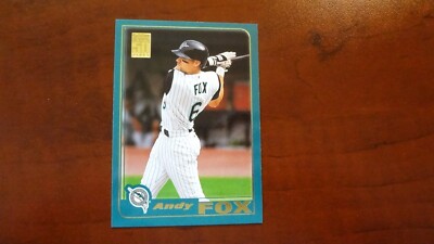 2001 TOPPS #542 ANDY FOX BASEBALL CARD | eBay
