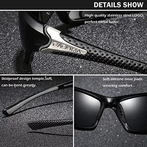 Mens Polarized Sunglasses Uv400 Pilot Sport Glasses Driving Eyewear Uk ...