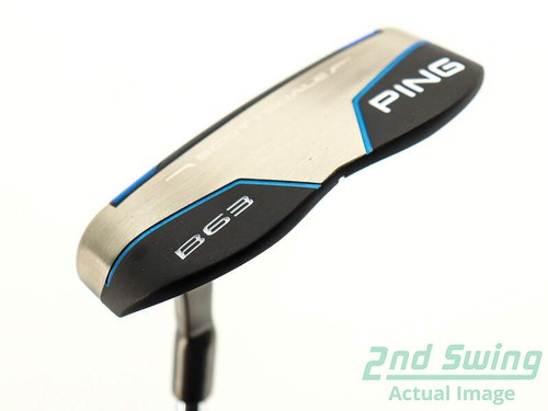 Ping 2025 Scottsdale B63 Putter Slight Arc Steel Left Black Dot 35.0in ...