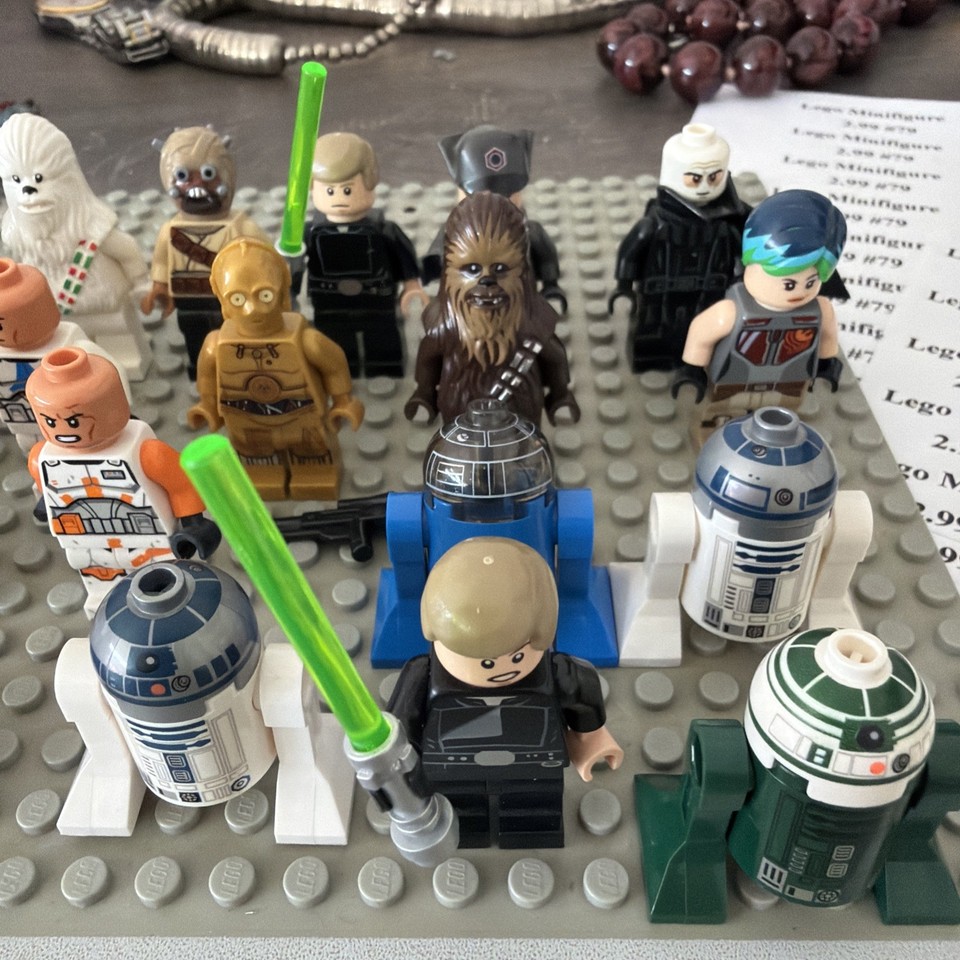 LEGO Star Wars Minifigures Lot of 24 Mini Figures! | eBay