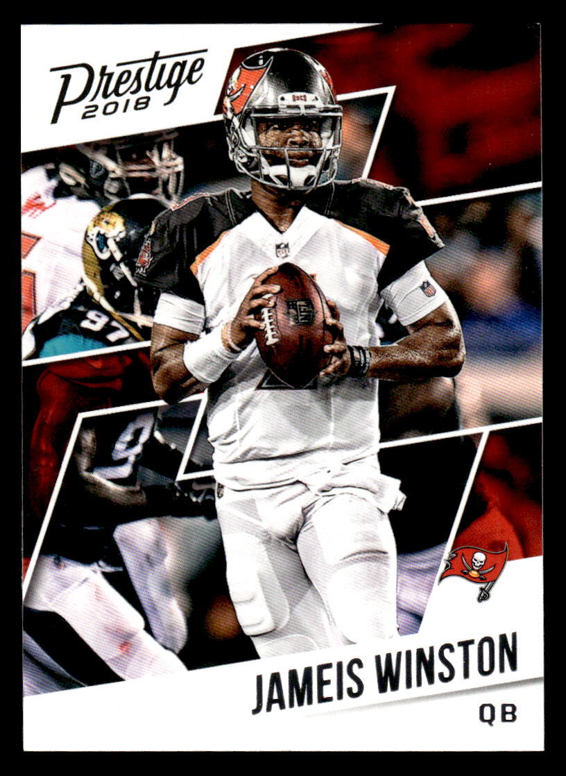 2018 Panini Prestige Jameis Winston #156 Tampa Bay Buccaneers Football ...