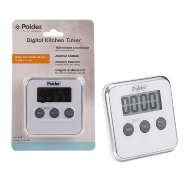 Polder Digital Kitchen Timer | eBay