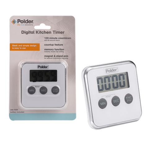 Polder Digital Kitchen Timer | eBay