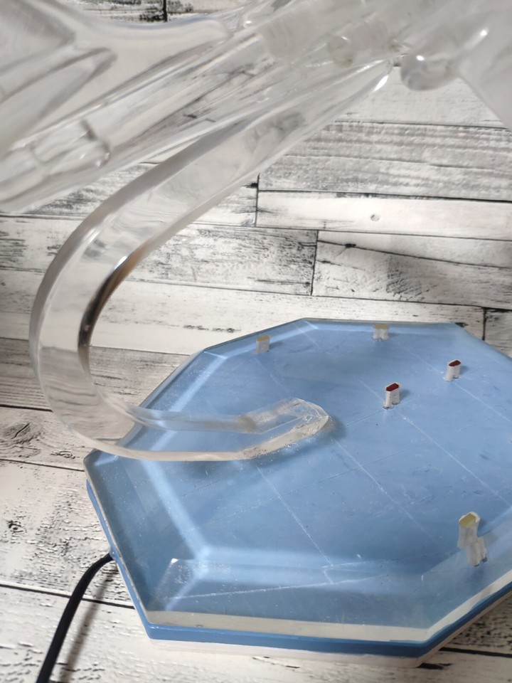 Vintage model military illuminated aircraft handmade Russia USSR ...