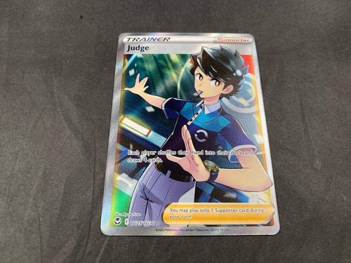 TRAINER JUDGE TG25/TG30 POKEMON SILVER TEMPEST HOLO RARE | eBay