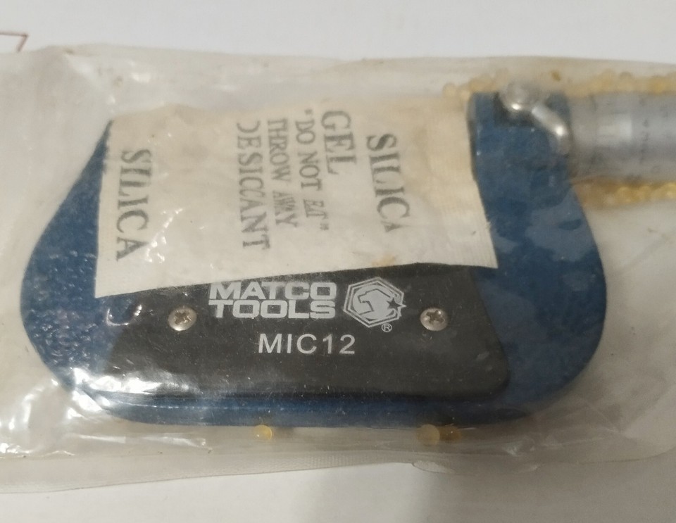Matco Tools Outside Micrometer MIC12 | eBay