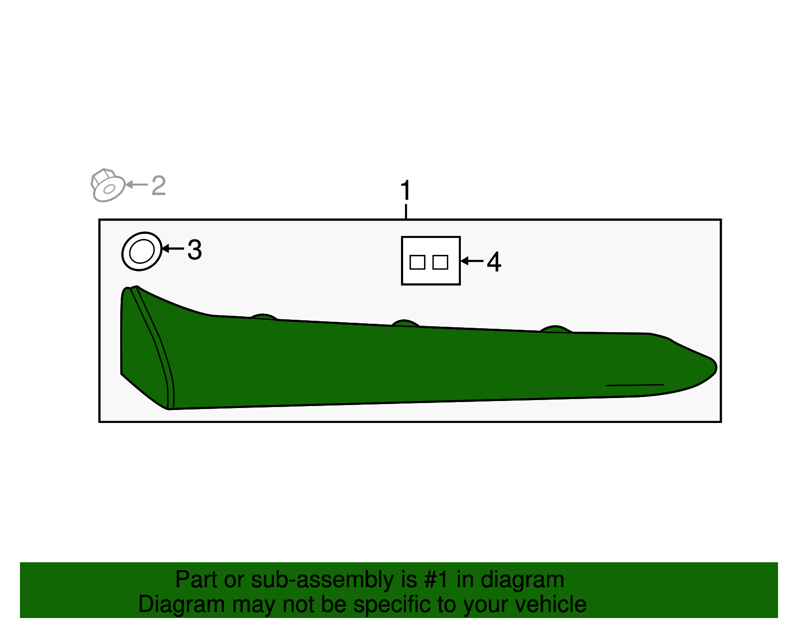Driver DECKLID Mount Tail Lamp 8159047030 Fits 2017 Toyota Prius OEM ...