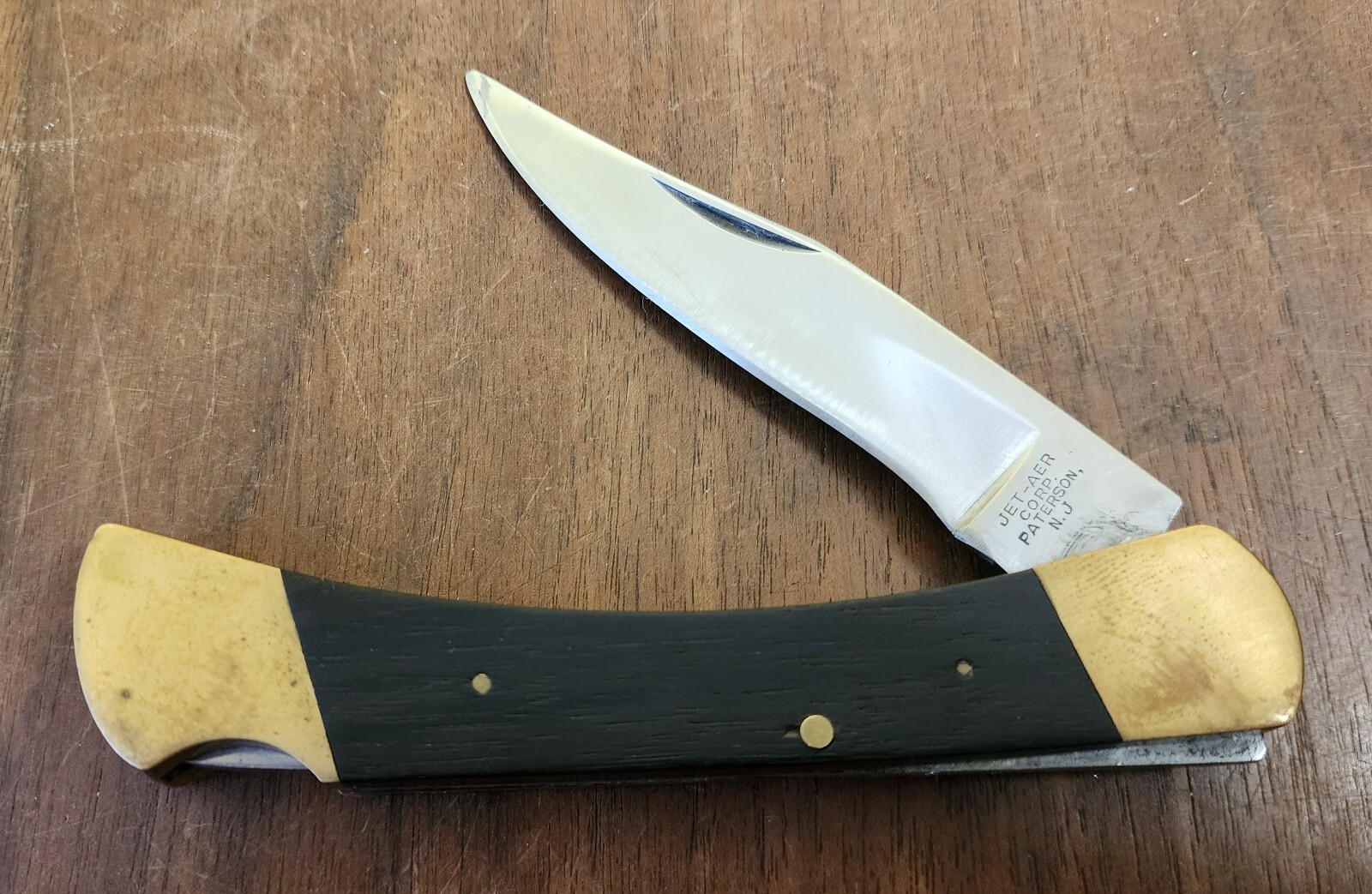 JET-AER Corp Japan G96 960 Lock back Pocket Knife Folding VTG | eBay