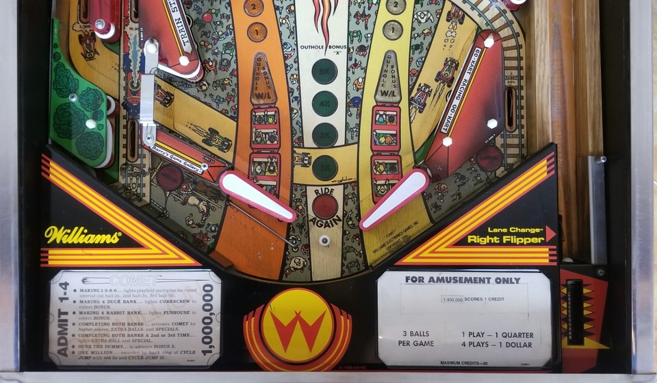 Comet Pinball Machine (Williams) 1985 - Restored | eBay