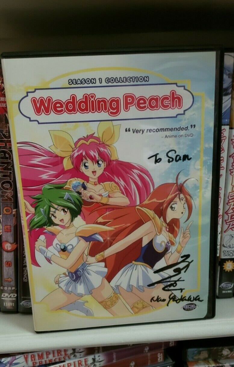 Wedding Peach DVD Season One Box Set SIGNED Nao Yawaza Anime USA ...