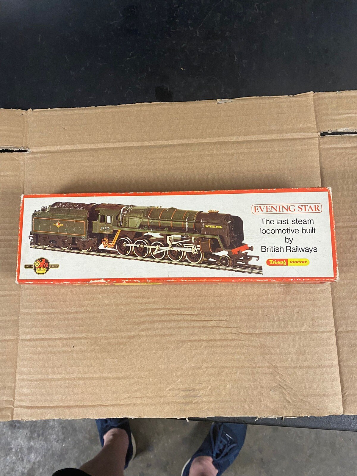 Hornby Railways 00 Gauge B.R. 2.10.0 Locomotive Evening Star R.861 ...