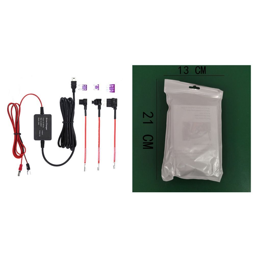 Car Electronics Camera USB For Recorder DVR Box Set Car Hard Wire Kit ...