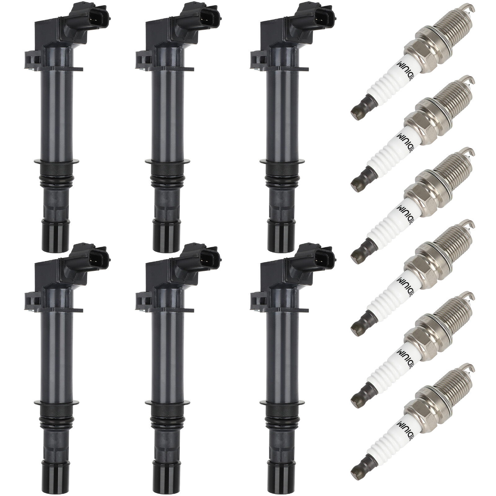 For 2002-2008 Jeep Liberty 2006-2008 Commander 3.7L Ignition Coils ...