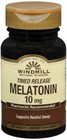 Windmill Natural Vitamins Timed Release Melatonin 10mg: 60 Tablets | eBay