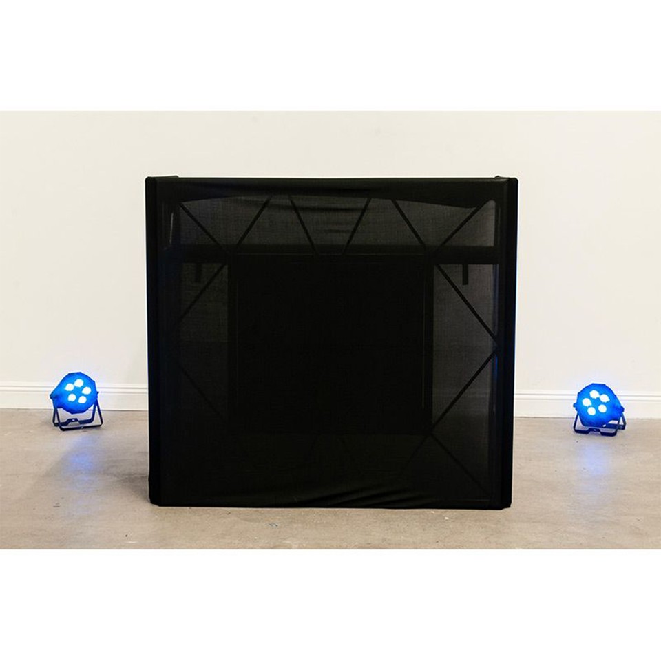 American DJ Pro Event Table Scrim BLK Black F/ Pro Event Table/II/MB/II ...