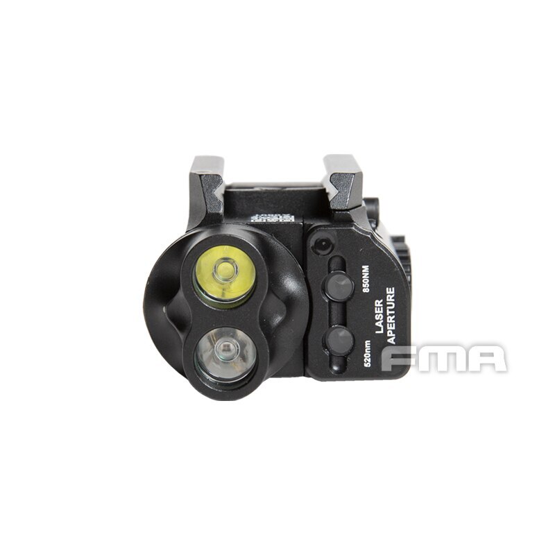FMA Tactical XVL2 IRC Lighting LED Torch Red Laser Outdoor Product BK ...