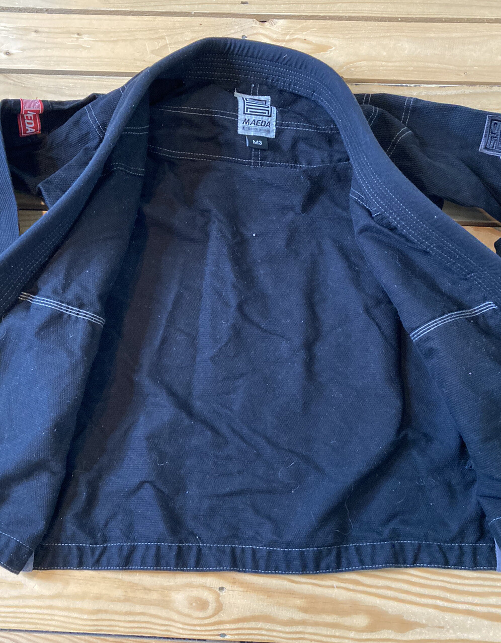 maeda kid’s karate Combat Gi Uniform jersey size M3 … - Gem